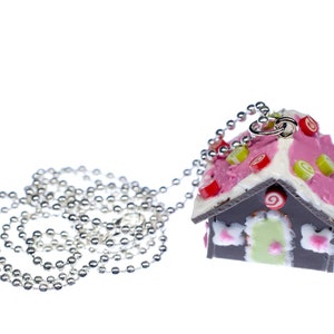 Gingerbread House Necklace 80cm Xmas Christmas Cookies - Etsy
