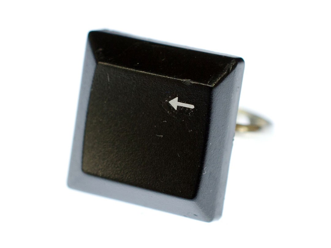 Arrow Ring Key Miniblings Computer PC Customized Fingerring - Etsy