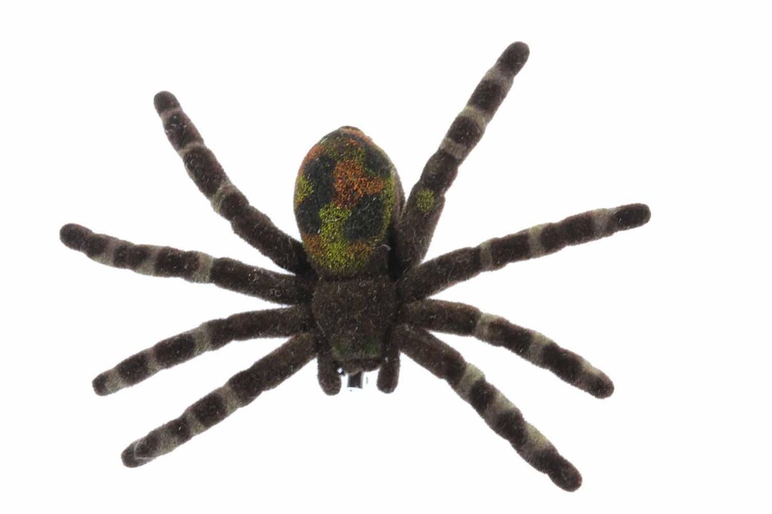 Spider Brooch Halloween Miniblings Tarantula Horror Velvety Fun - Etsy