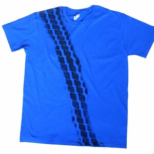 Tire Mark Tire Track T-shirt Tshirt Road Print Men Brakes | Etsy
