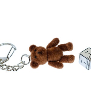 Teddy Key Ring Chain Miniblings Bear Plush Girls Children Kids Dark ...