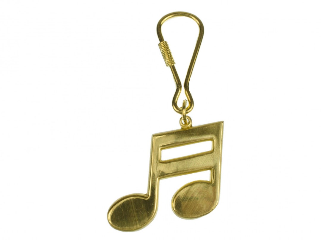 Note Music Miniblings Musician Score Semiquaver Sixteenth Gold - Etsy