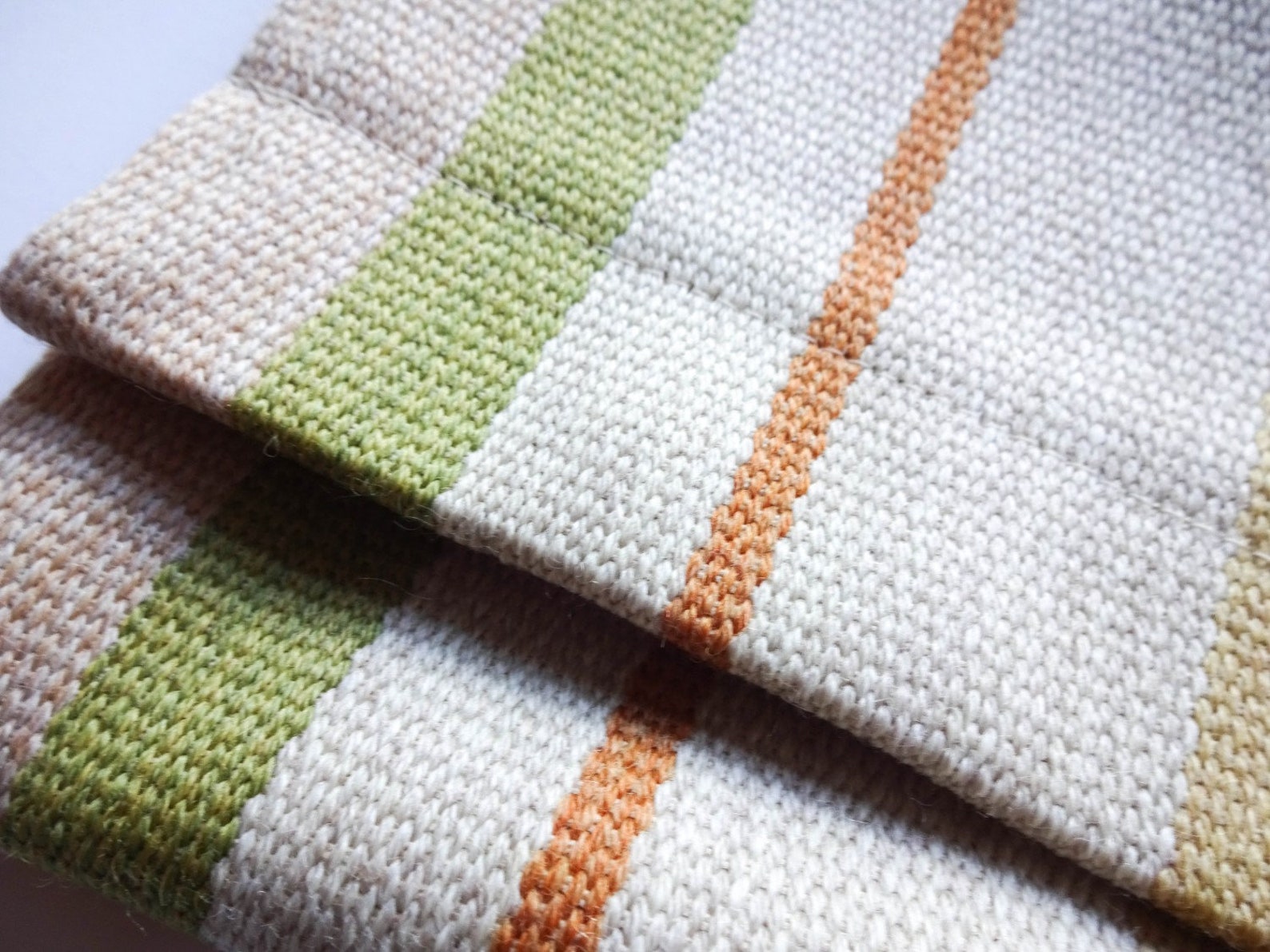 Clutch Wallet Tablet Stripe Bag Miniblings Textile 27x18cm - Etsy