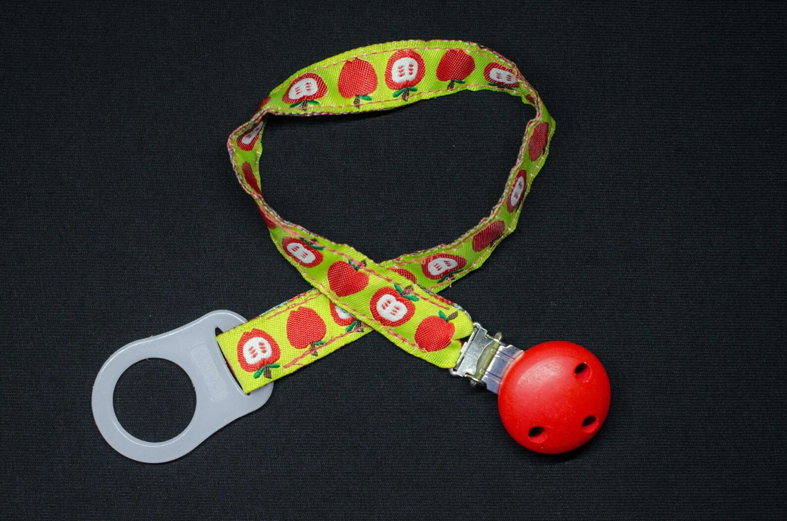 Pacifier Keeper Baby Child Apple Children Miniblings Handmade | Etsy