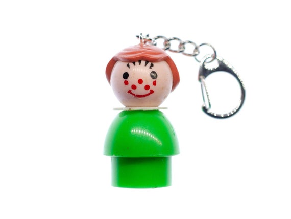 Fisher Price Little People Cool Key Chain Miniblings Retro | Etsy