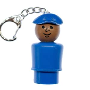 Fisher Price Little People Farmer Key Chain Miniblings Retro 80s ...