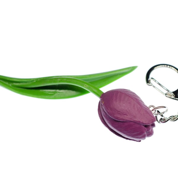 Purple Key Chain - Etsy