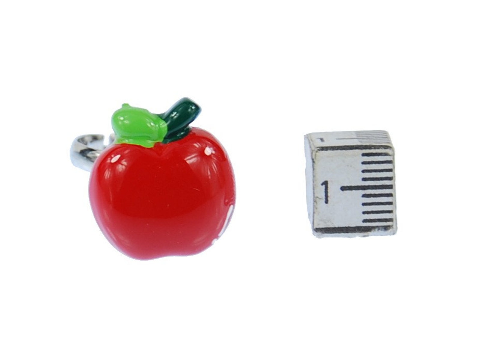 Apple Ring Miniblings Food Fruit Eating - Etsy