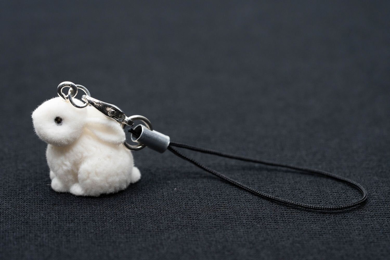 Rabbit Cell Phone Pendant Miniblings Rabbit Bunny Pet Easter Flock ...