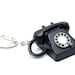 Phone Key Ring Chain Miniblings Keyring Rotary Dial Retro Telephone - Etsy
