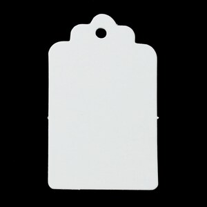 100 Gift Tags Present Miniblings Paper Name Bag Small Note Tag Label ...