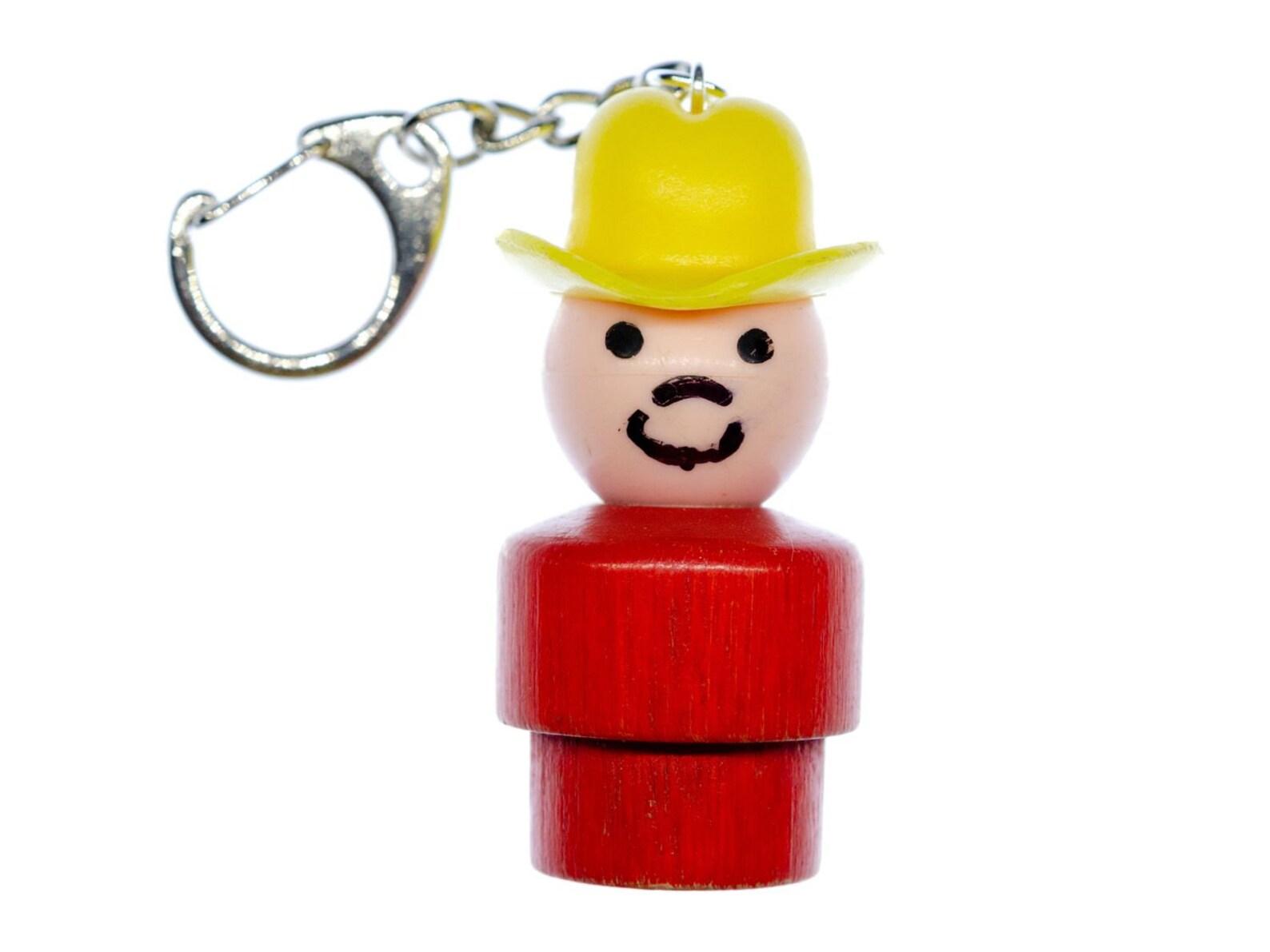 Fisher Price Little People Key Ring Key Chain Miniblings Cowboy Small ...