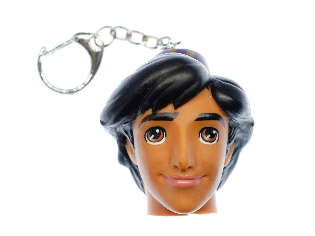 Head Prince Keychain Miniblings Pendant Key Ring Man Guy - Etsy