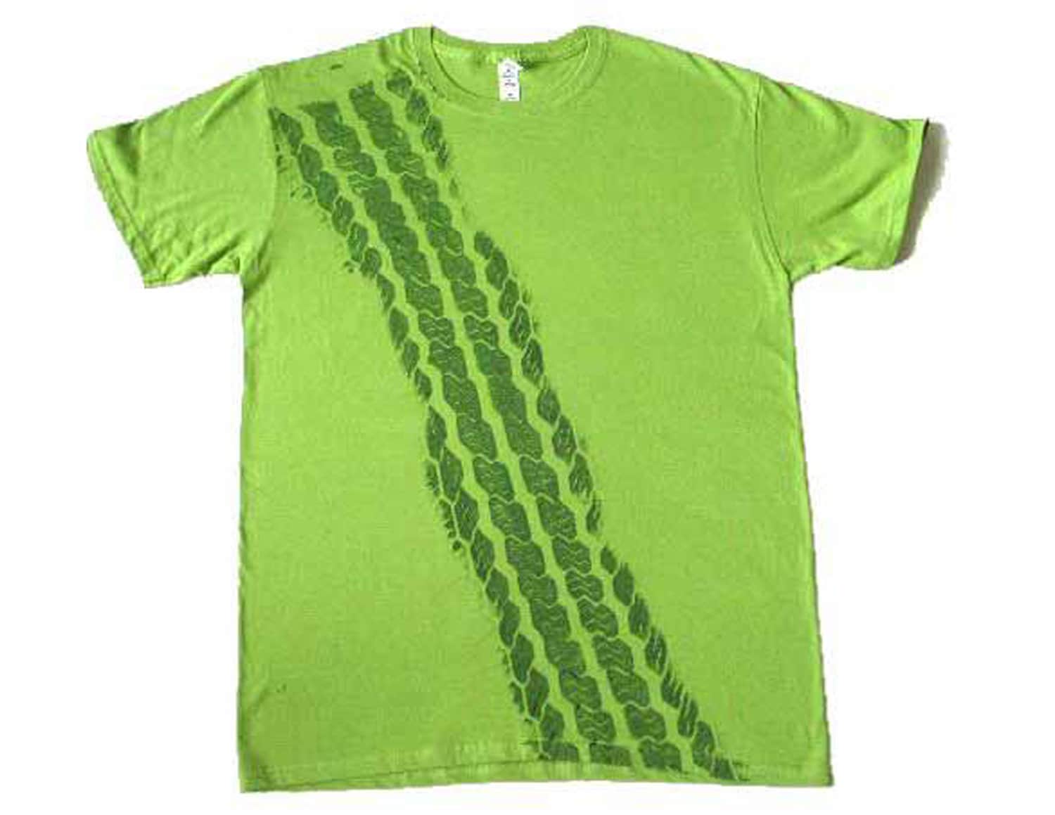 Tire Mark Tire Track T-shirt Tshirt Road Print Men Brakes - Etsy