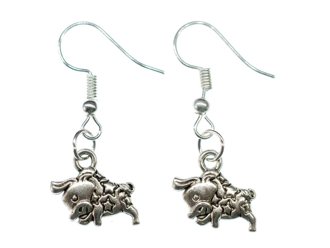 Taurus Earrings Miniblings Sign Astrological Constellation Zodiac ...