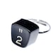 Number Ring 2 Vintage Typewriter Keys Miniblings Unique Square Numbers ...