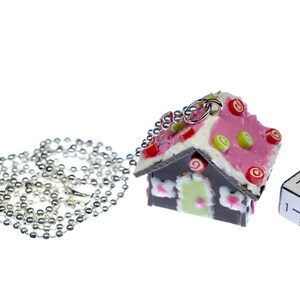 Gingerbread House Necklace 80cm Xmas Christmas Cookies - Etsy