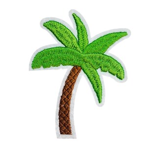 Palm Tree Patch Hotfix Application Iron on Motif Miniblings - Etsy