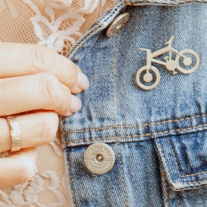 Metal Bicycle Bike Brooch Pin Badge Button Badge Mountain Cycling ...