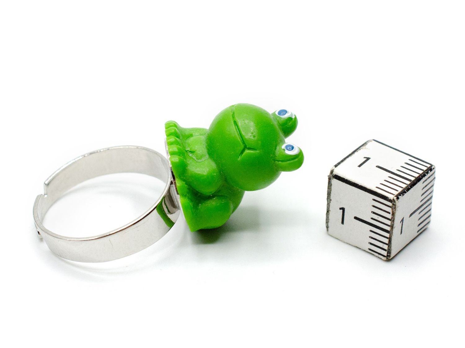 Frog Ring Miniblings Frog King Fairy Tale Princess Ladies Finger Ring ...