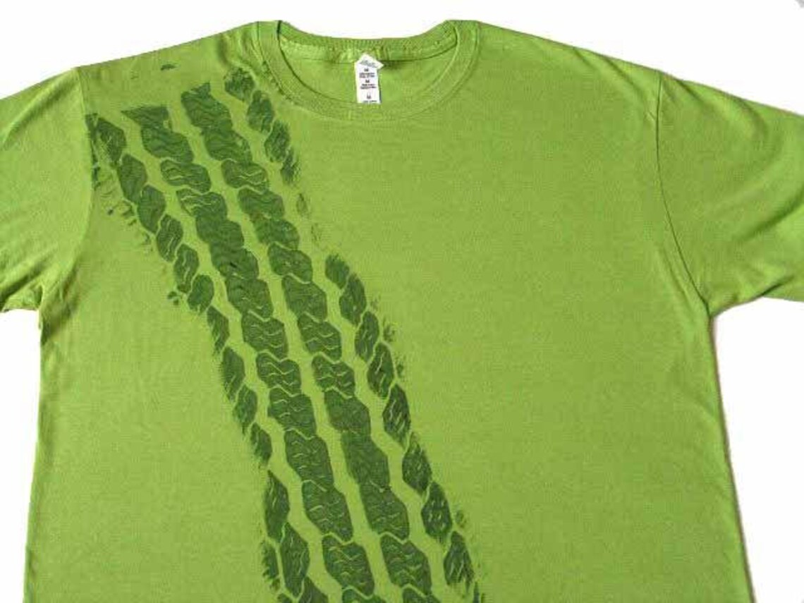 Tire Mark Tire Track T-shirt Tshirt Road Print Men Brakes - Etsy