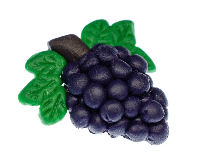Grape Wine Queen Brooch Miniblings Pin Badge Button Fruit Grapes ...