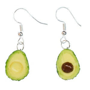 Avocado Earrings Ear Miniblings Fruits Fruit Superfood Berry Eating ...