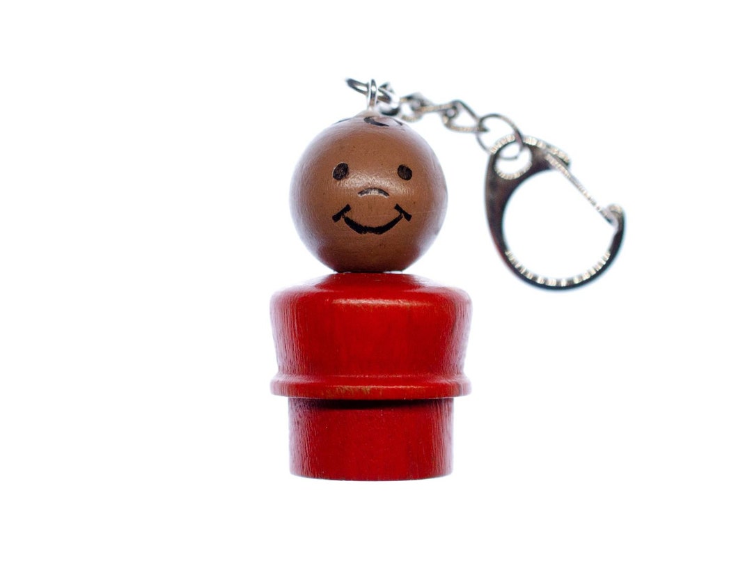Fisher Price Little People Vintage Key Chain Cowboy Miniblings Retro ...