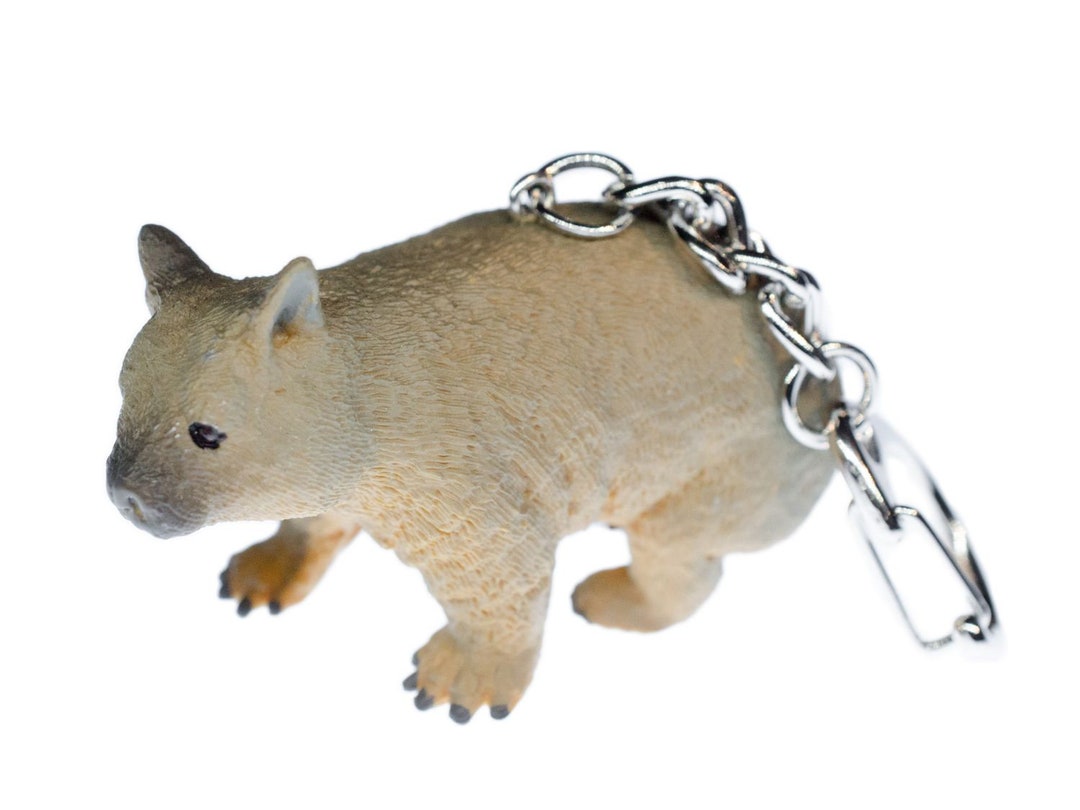 Wombat Key Ring Chain Miniblings Kids Children 6cm Australia Animal - Etsy