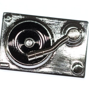 Turntables Record Player Pin Badge Button Turntables Brooch DJ | Etsy