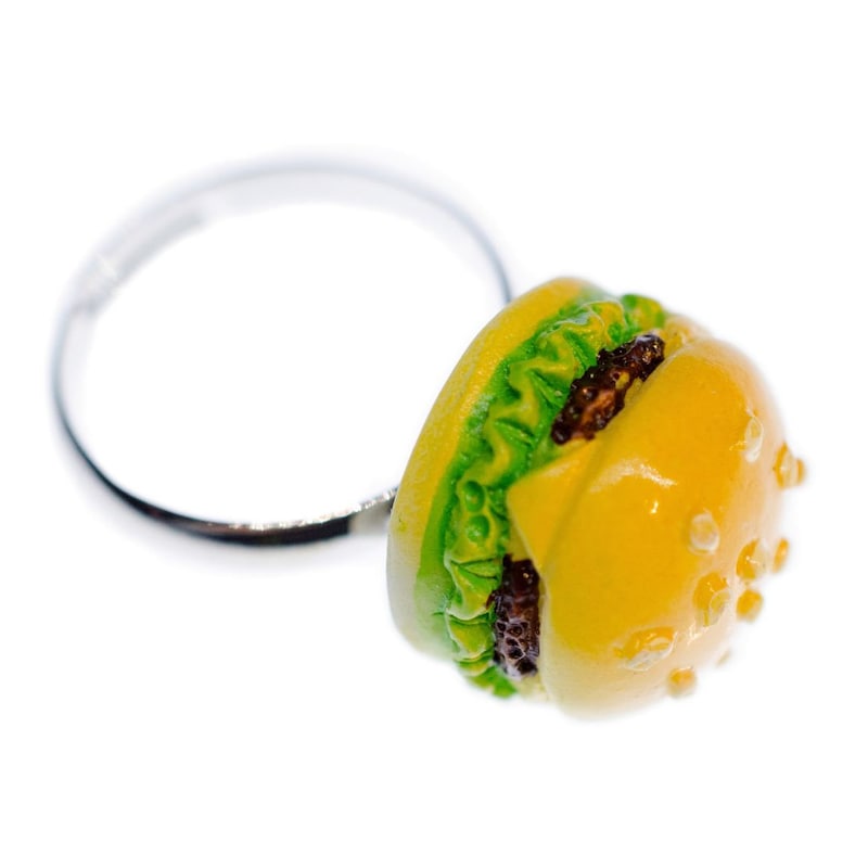Hamburger Ring - Etsy