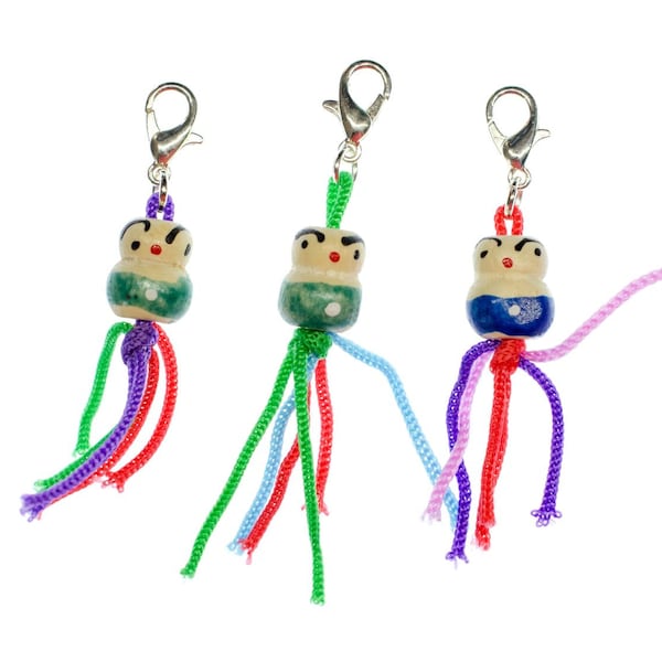 Wood Doll Keychain - Etsy
