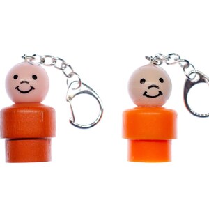 Fisher Price Little People Vintage Key Chain Cowboy Miniblings | Etsy