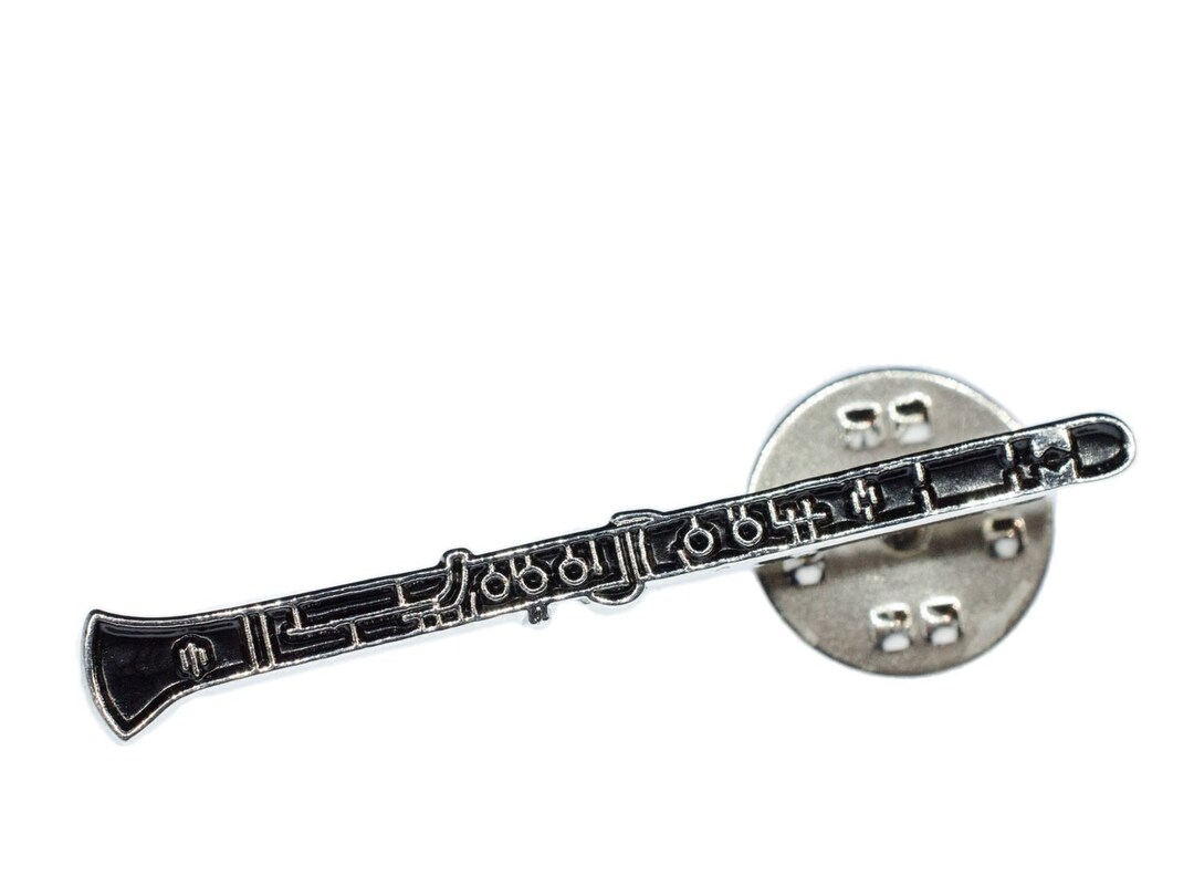 Clarinet Brooch Pin Badge Button Miniblings Instrument Music Orchestra ...