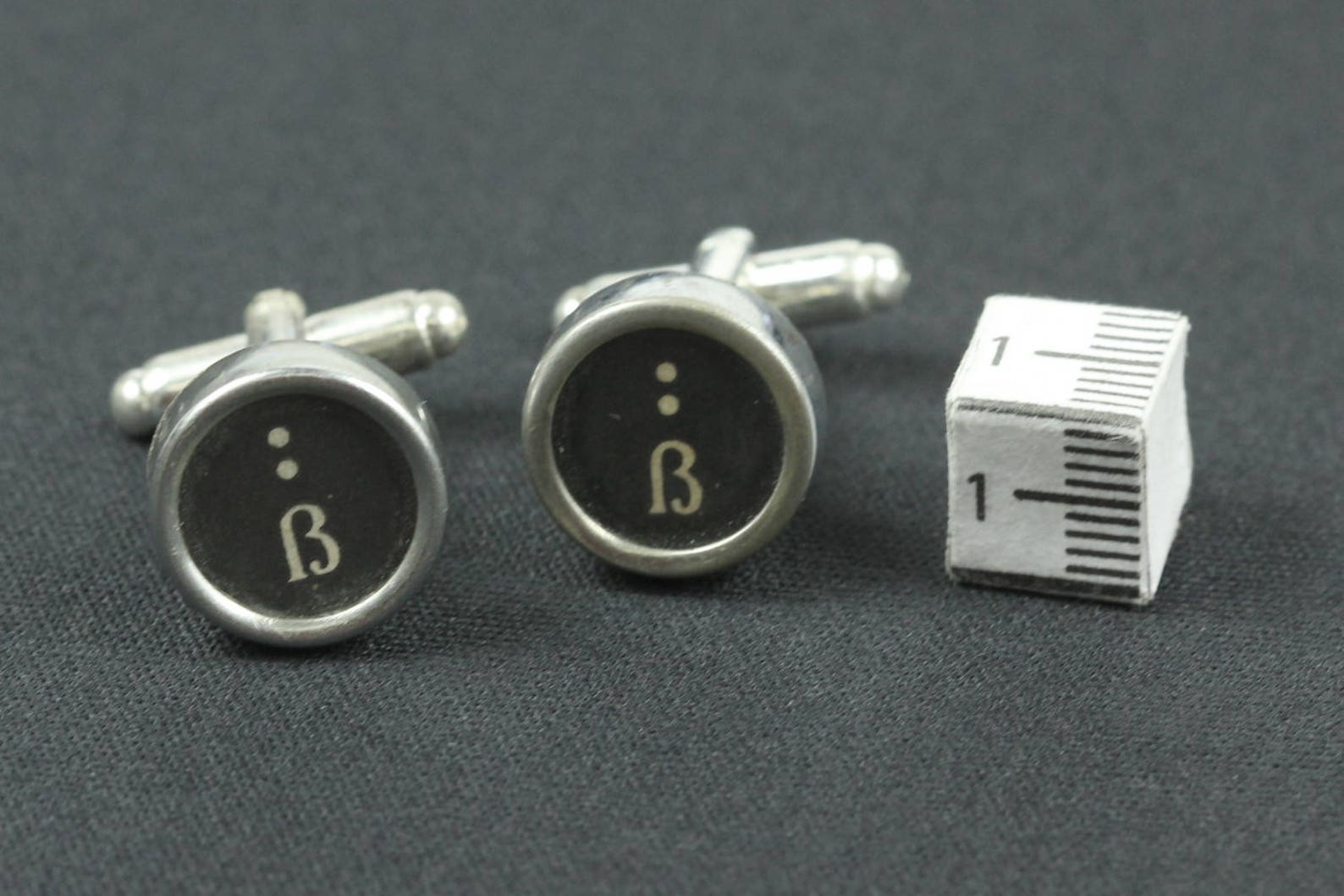 SS German Puntuation Cuff Links Cufflinks Typewriter Keys | Etsy