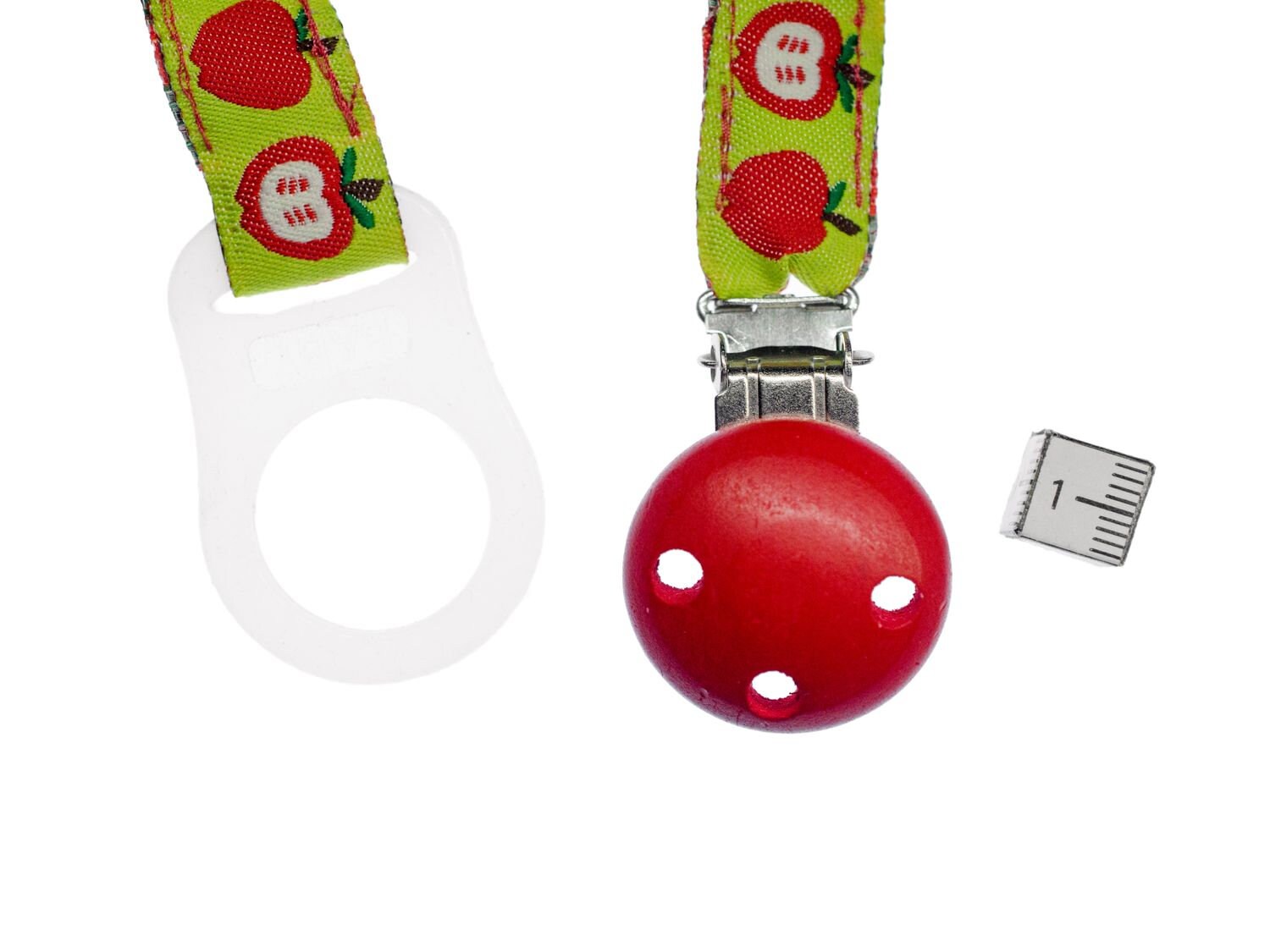 Pacifier Keeper Baby Child Apple Children Miniblings Handmade - Etsy