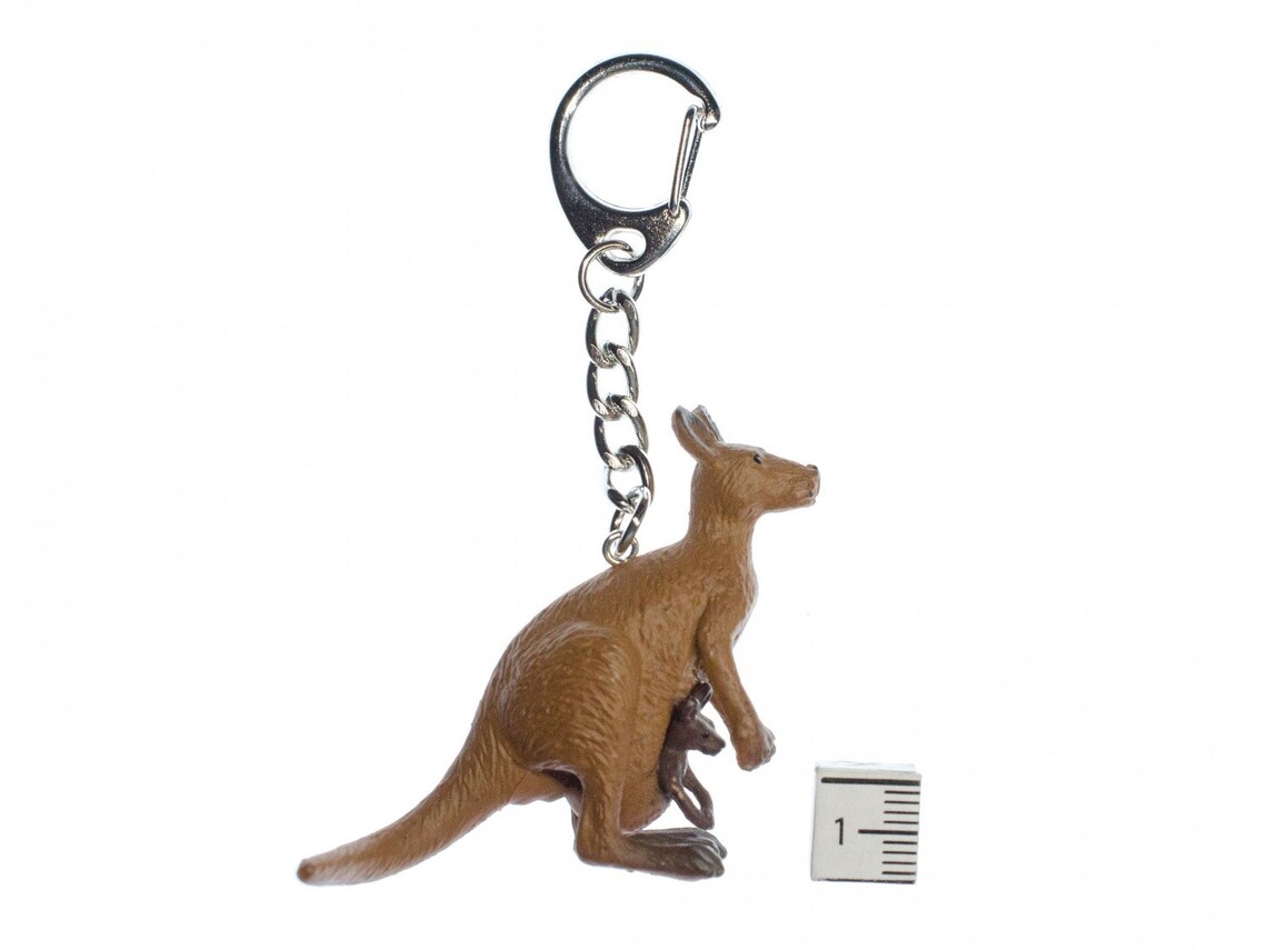 Kangaroo Family Key Ring Chain Miniblings Kids Children - Etsy