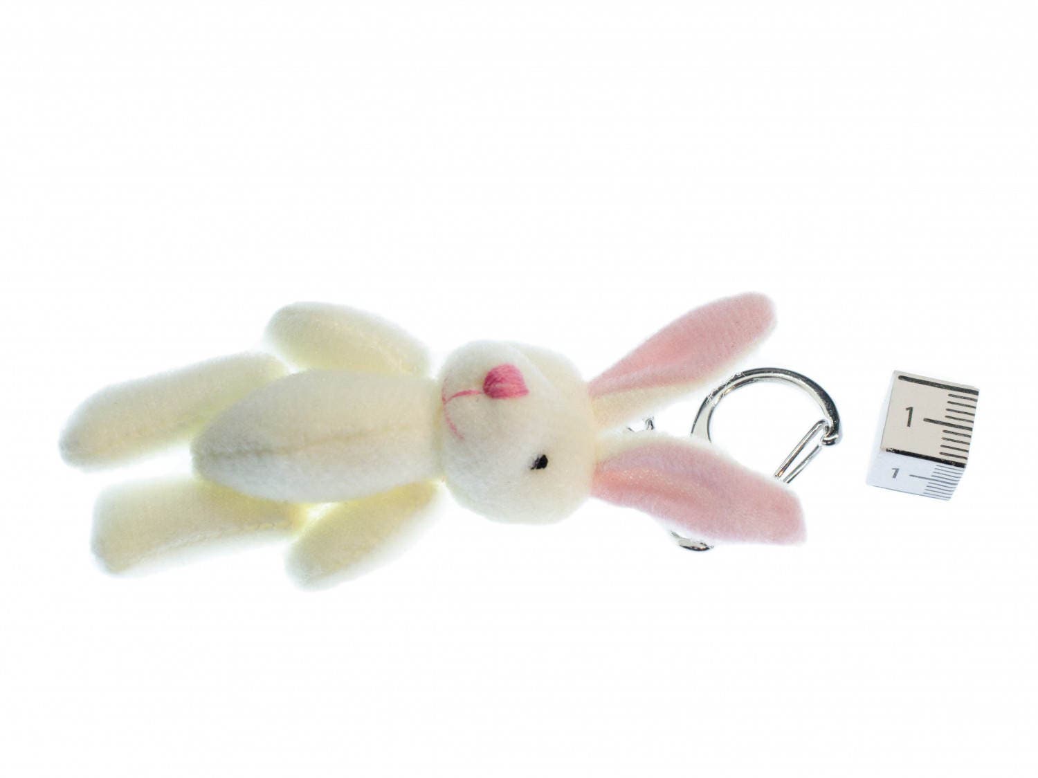 Bunny Rabbit Key Ring Chain Miniblings Animel Pet Cute Plush - Etsy UK