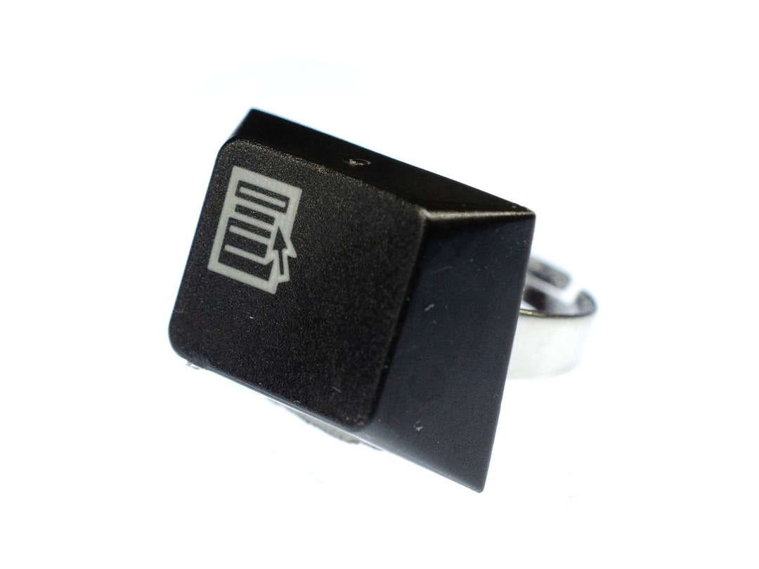 Menu Button Button Keyboard Ring Characters Ring Miniblings Computer ...