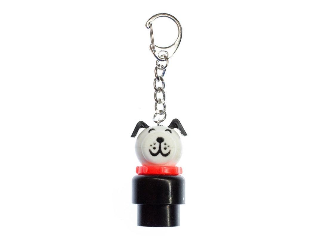 Fisher Price Little People Figure Key Chain Key Ring Miniblings Retro ...