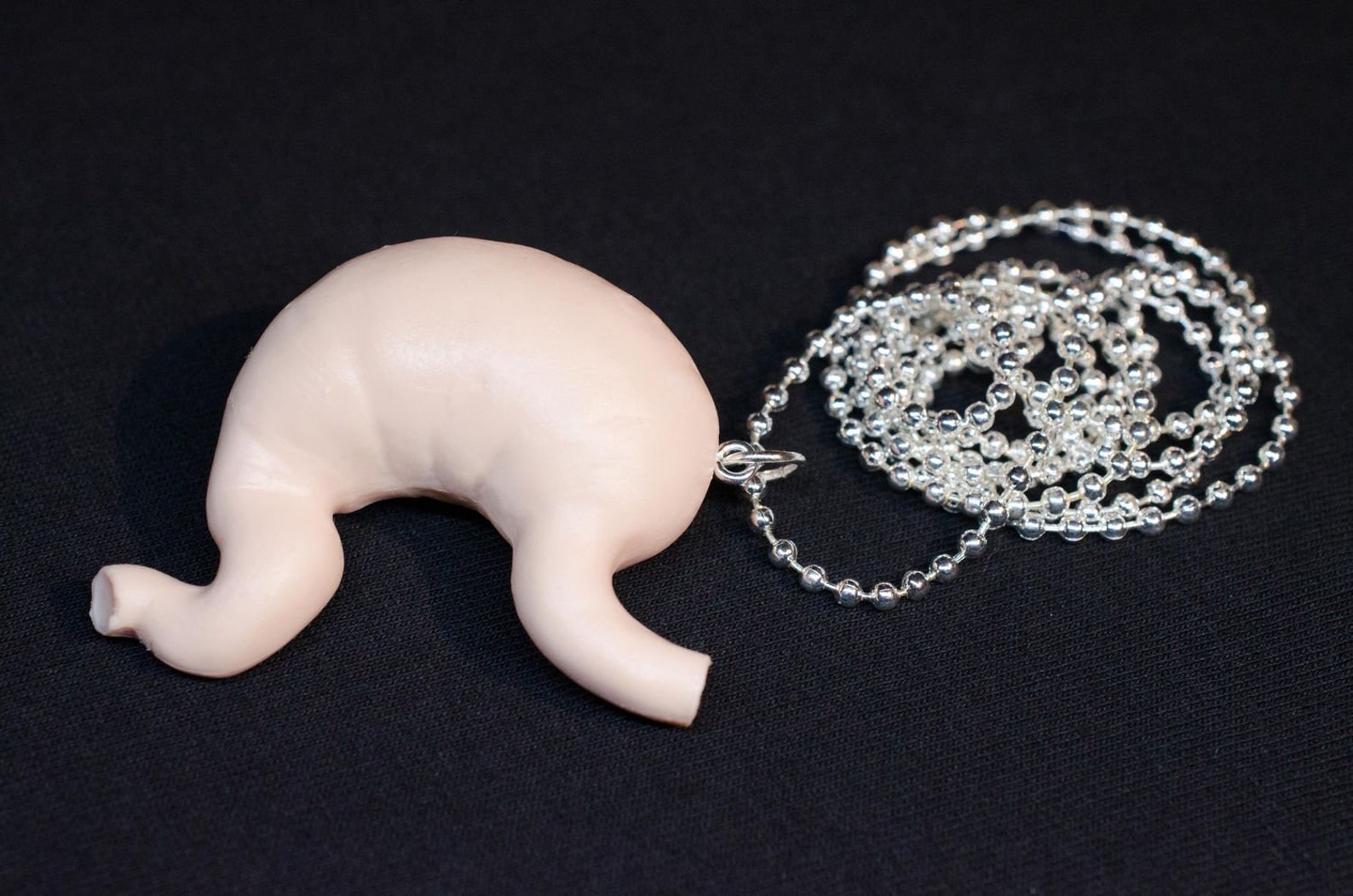 Stomach Necklace Miniblings 80cm Medicine Organ Anatomy Digestion ...