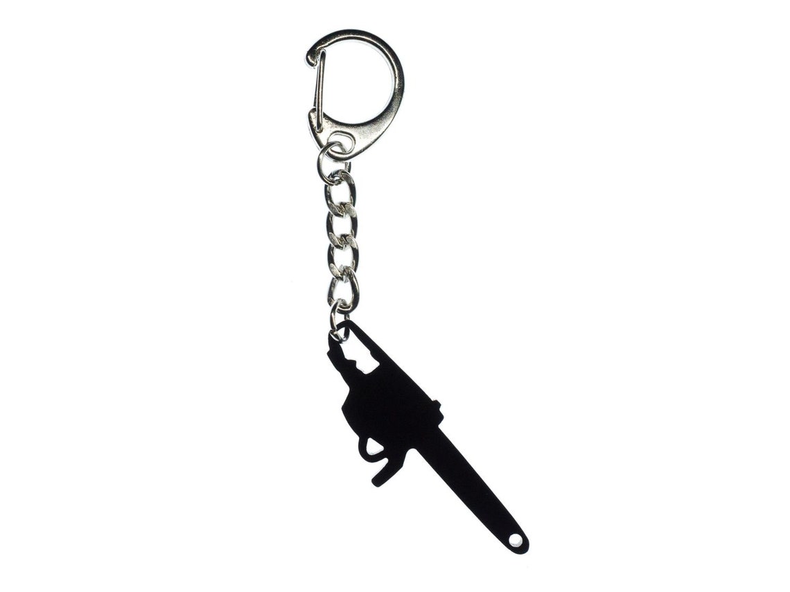 Chainsaw Miniblings Ring Machine Saw Tool Black Acrylic - Etsy