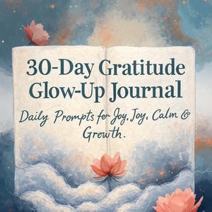 30-day Gratitude Journal Printable | Daily Mindfulness Prompts ...