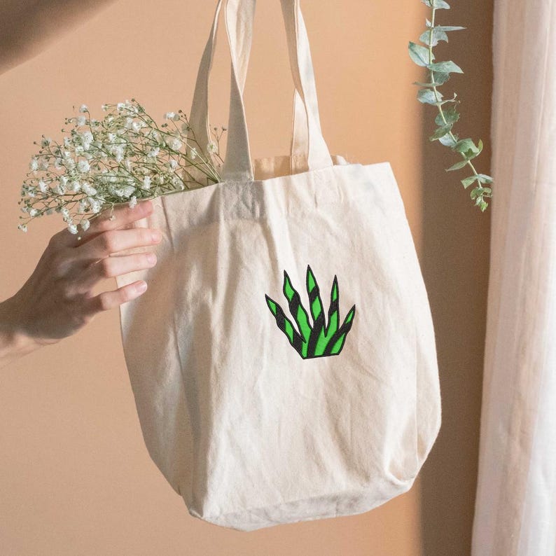 Minimal Sansevieria Snake Plant Embroidery Design, EMB Included ...