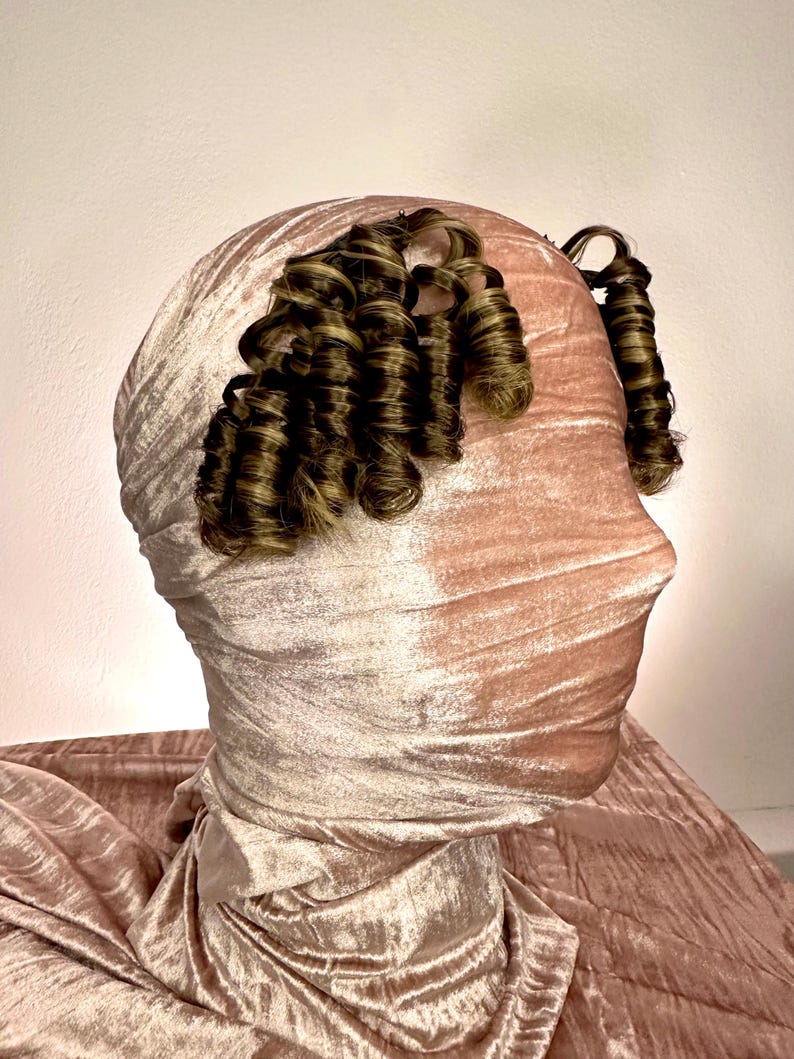 Regency Curls Clip in Brown Hair - Etsy