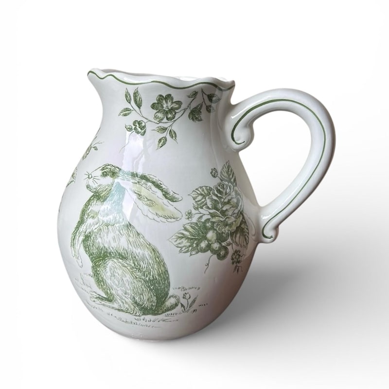 Rabbit Pitcher - Etsy