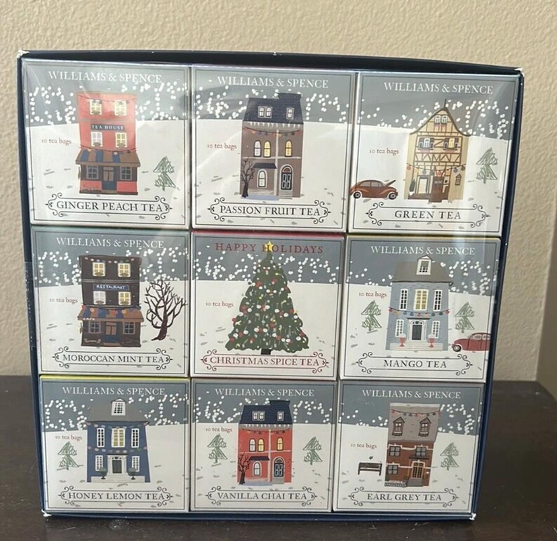 Williams & Spence Tea Christmas Gift 90 Tea Bags Exp 08/28 - Etsy