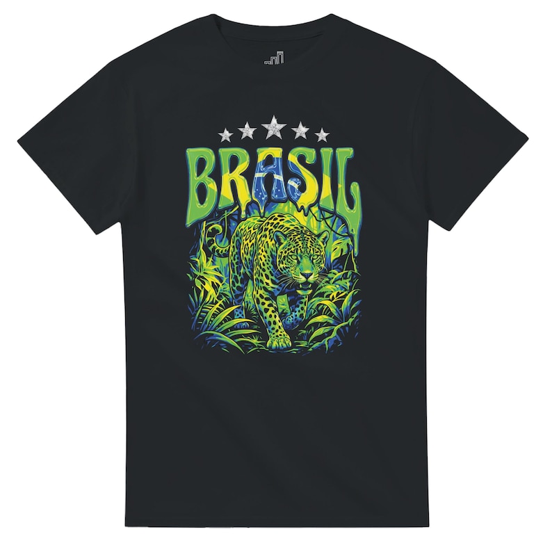 Brazil Jaguar Shirt | Samba Style Streetwear Tee - Etsy