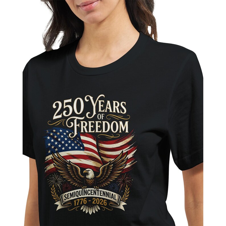 USA 250th Anniversary Shirt Semiquincentennial 2026 Tee 1776 American ...