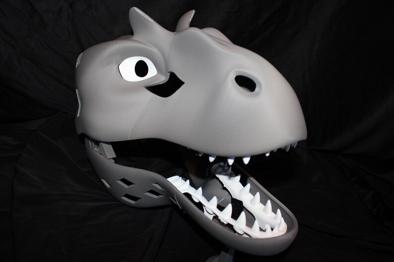 3D Printed Toony Allosaurus Fursuit Head Base Kit (MADE TO ORDER) - Etsy UK